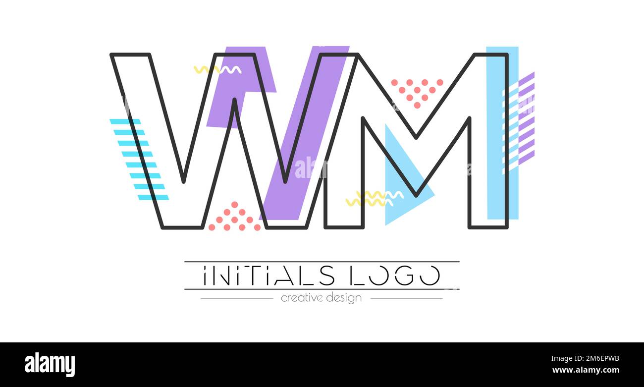 W m logo hi-res stock photography and images - Alamy