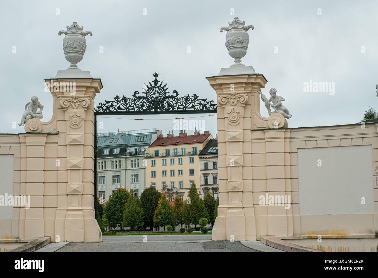 Vienna, Austria, September 27 2022 The Belvedere is a historic building ...