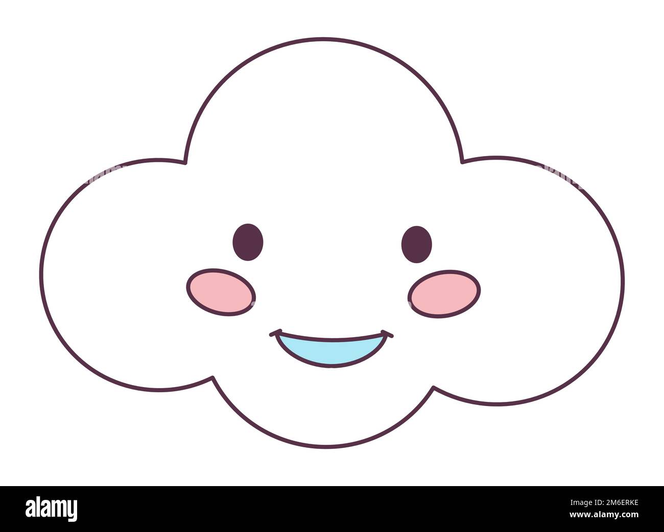 Retro 70s Groovy Hippie sticker cloud smile. Psychedelic cartoon ...