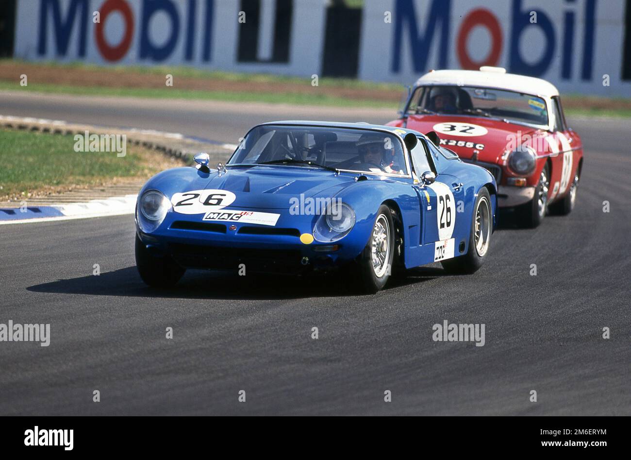 1965 Bizzarini Corsa racing at the Coys International Historic Festival ...