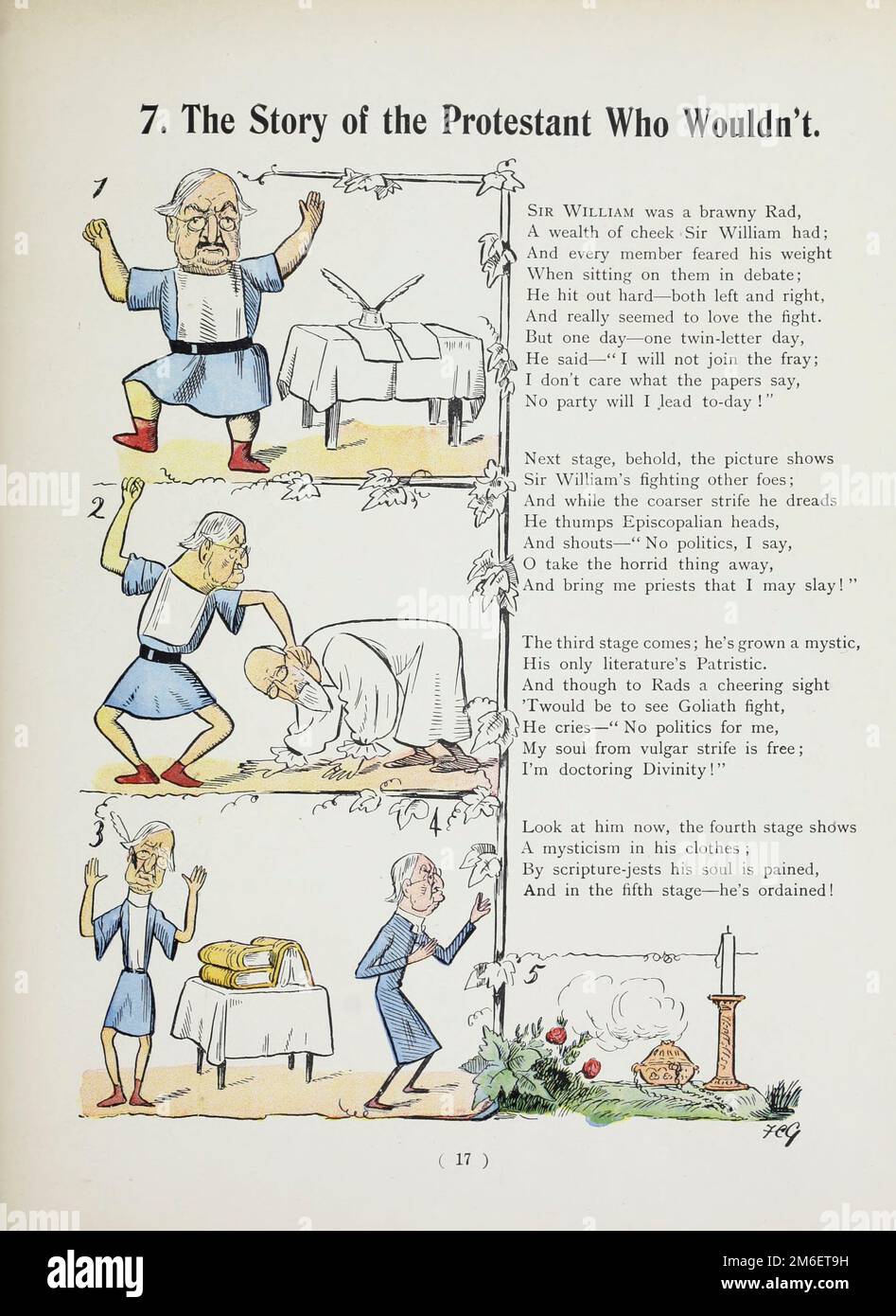 The Story of the Protestant Who Wouldn't. from the satirical book ' The ...