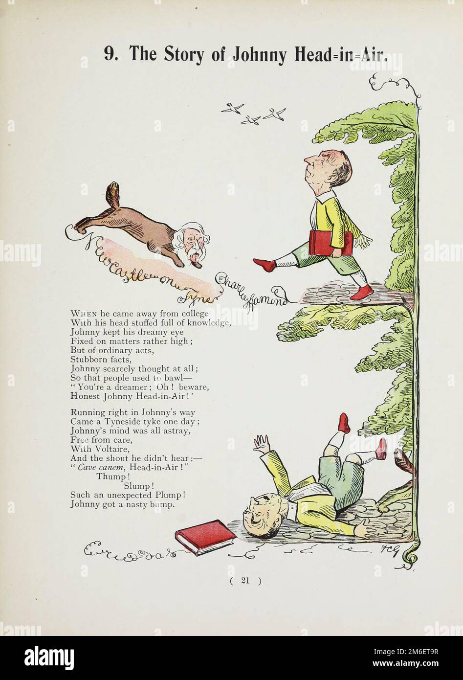 The Story of Johnny Head-in-Air from the satirical book ' The political ...