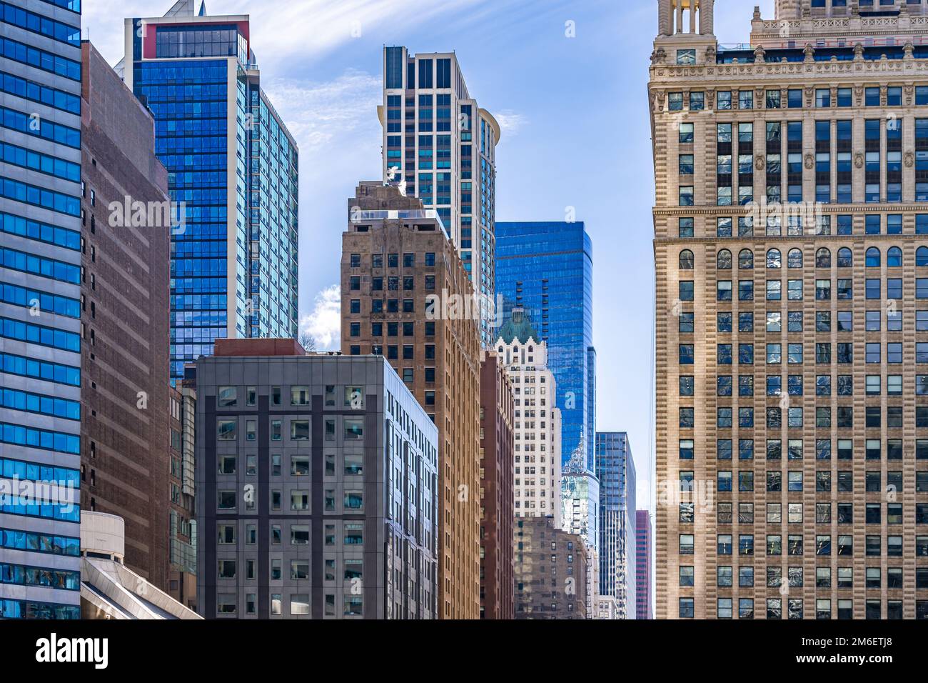 Chicago building skyline Stock Photo - Alamy