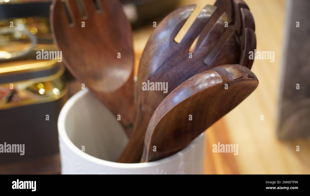 An image of kitchenware shop. Kitchen utensils and dishware Stock Photo ...