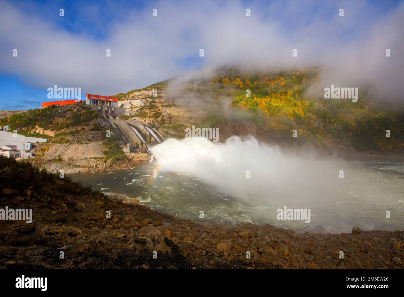 Dam hydroelectric power station in hi-res stock photography and images ...