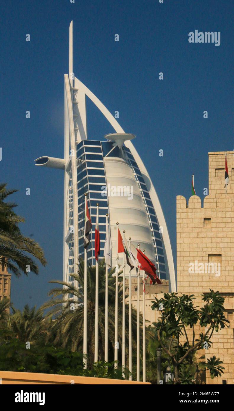 The Burj Al Arab Hotel, Dubai Stock Photo - Alamy