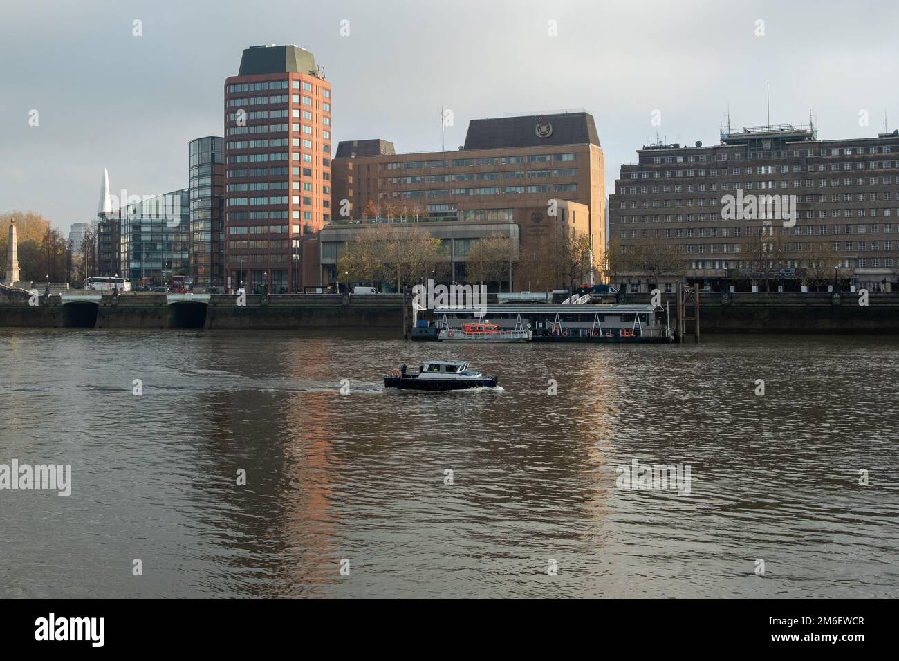 London- November 2022: International Maritime Organization exterior- a ...