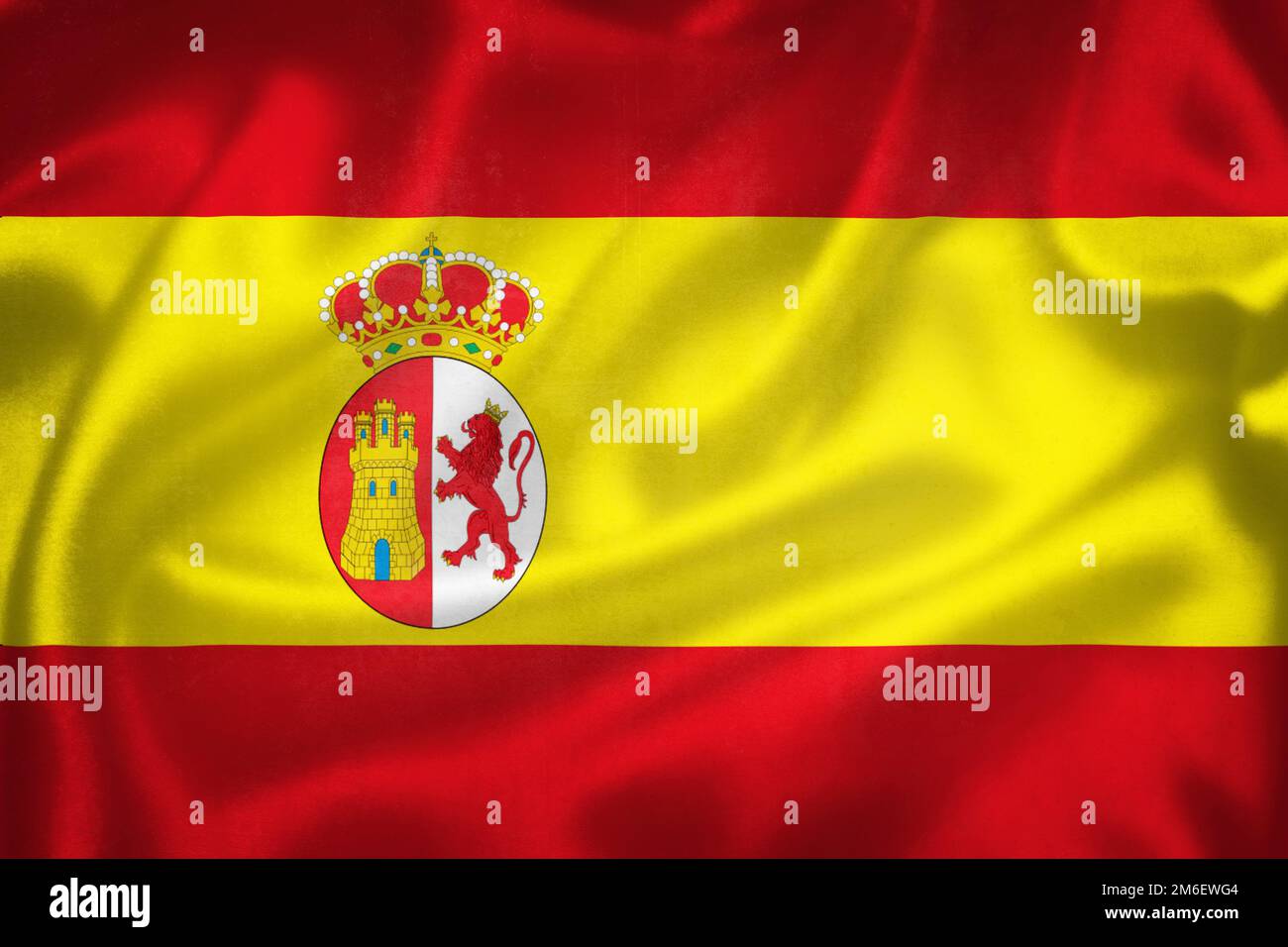 Grunge 3D illustration of Spain flag, concept of Spain Stock Photo - Alamy
