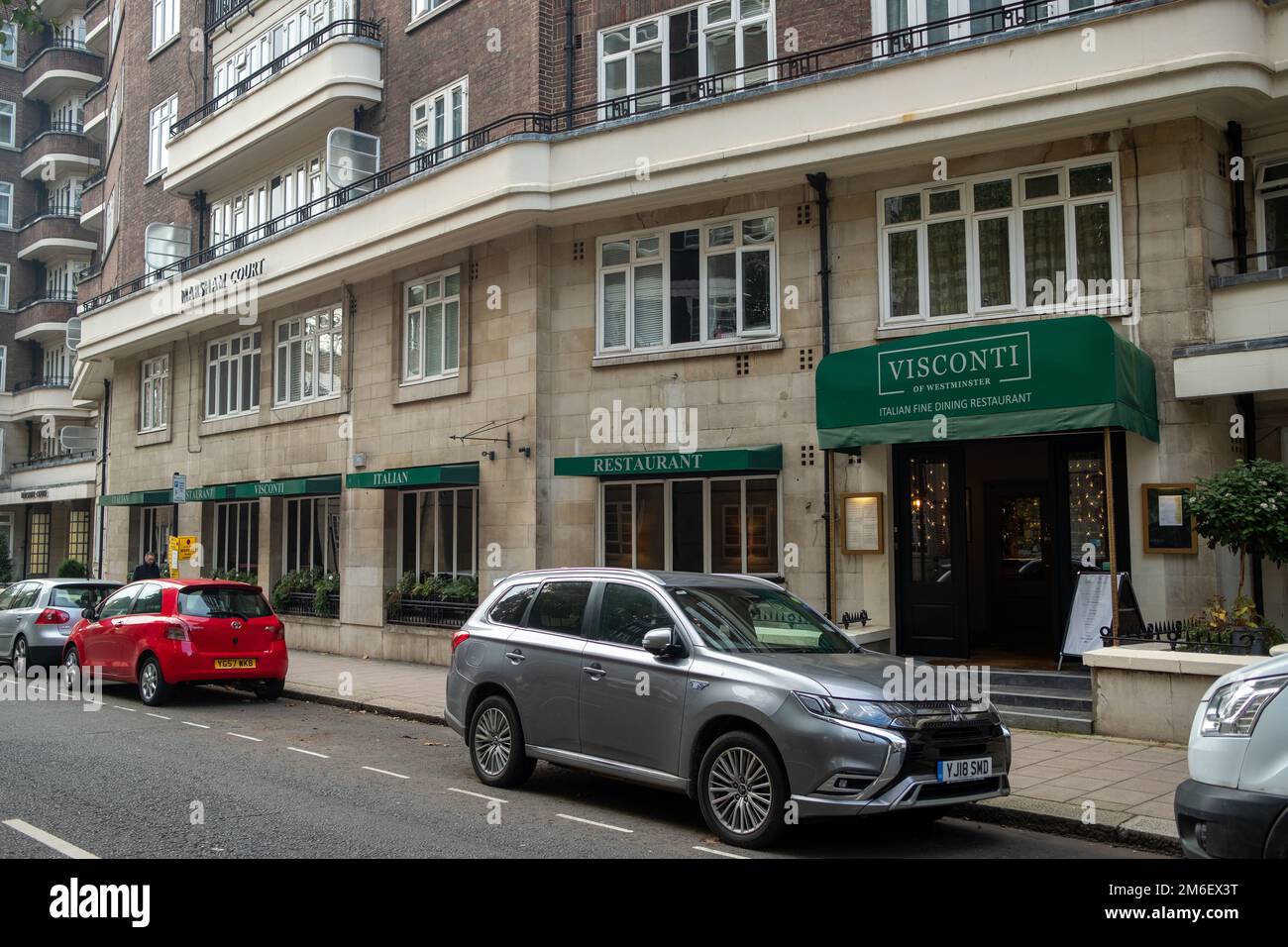 London- November 2022: Visconti of Westminster Italian Fine Dining ...