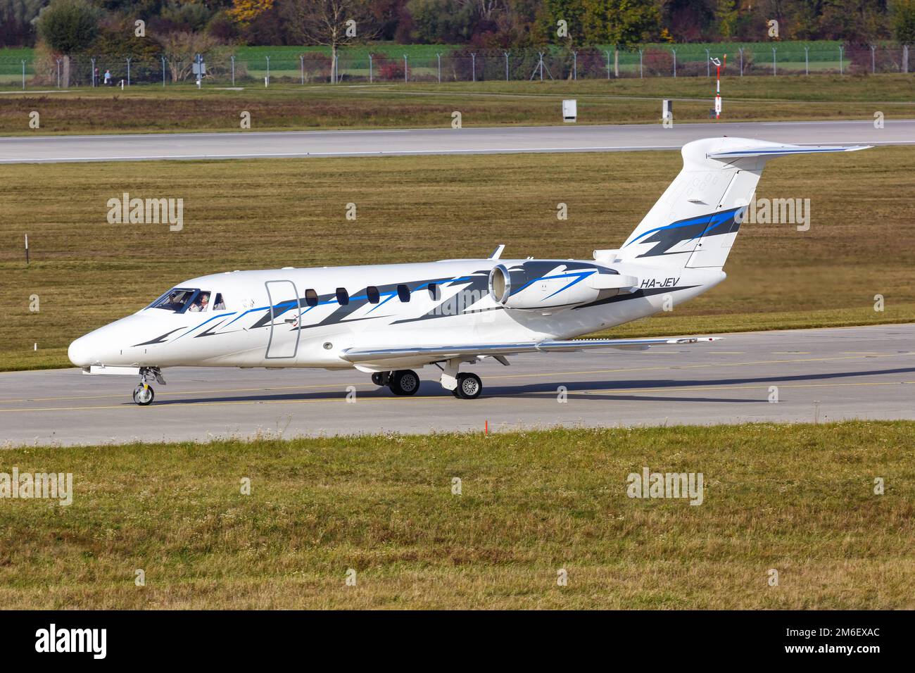 Jetstream Air Cessna 650 Citation III Flugzeug Flughafen MÃ¼nchen in ...