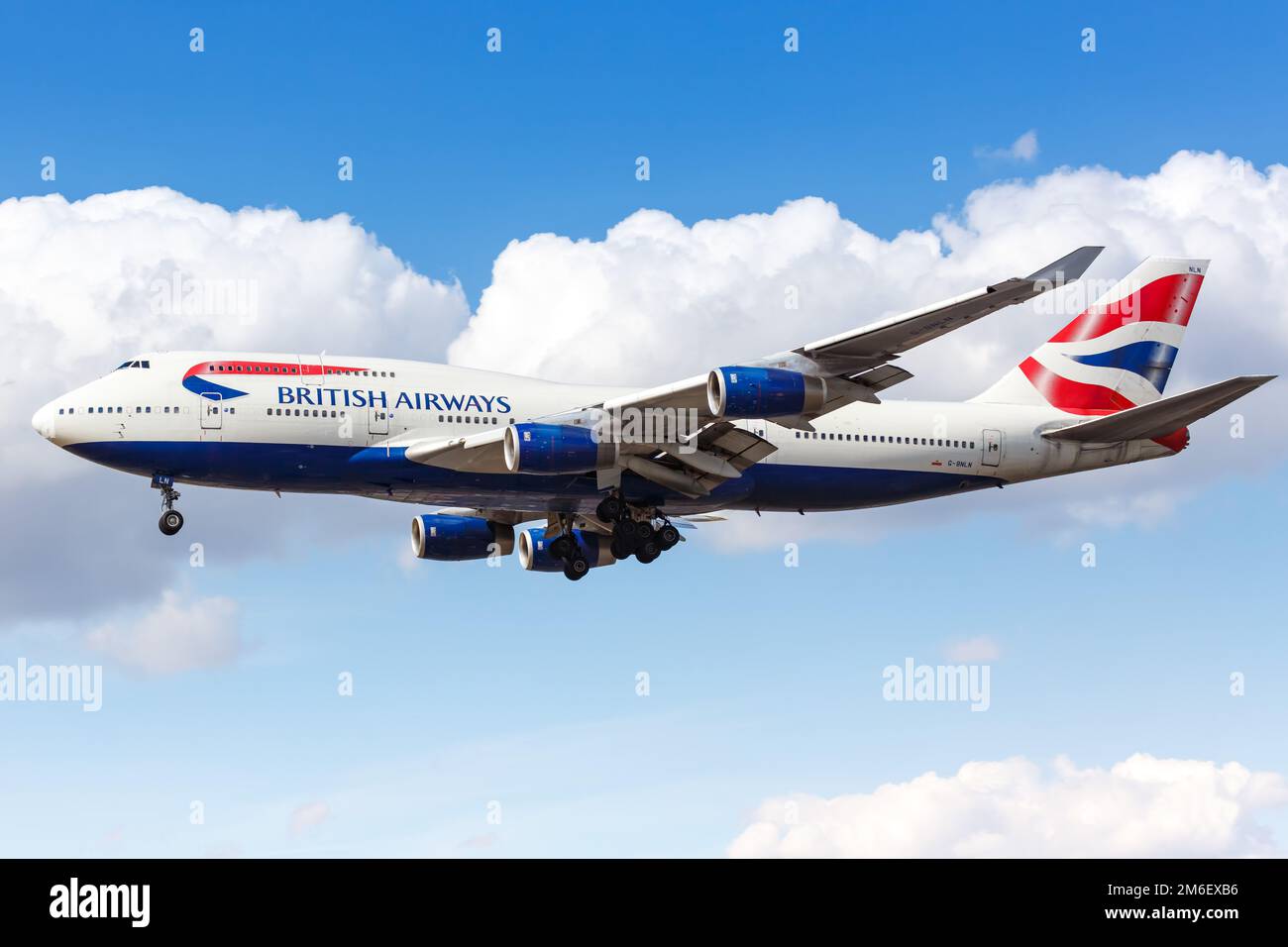 Boeing 747 400 british airways hi-res stock photography and images - Alamy