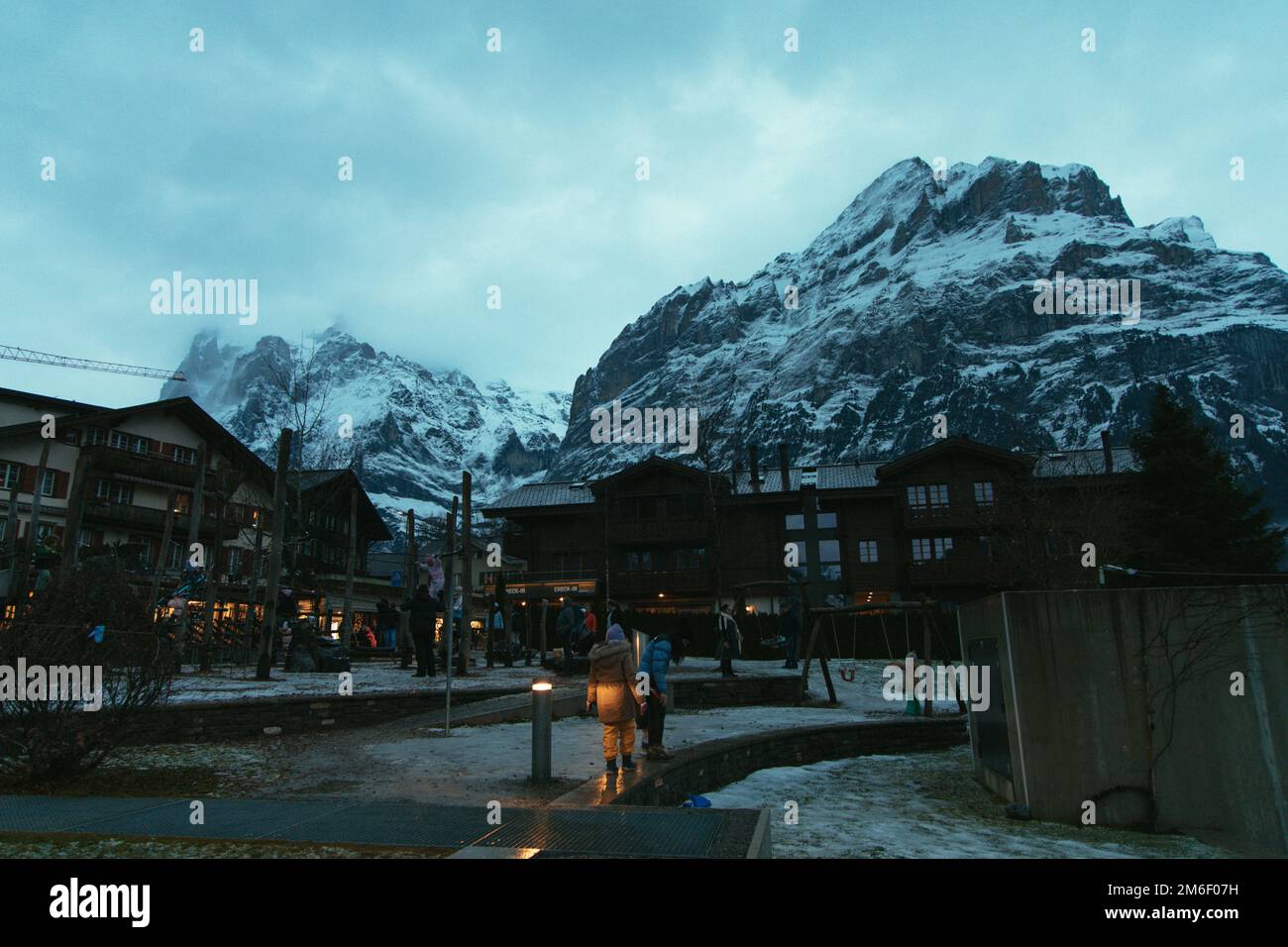 GRINDELWALD CHRISTMAS TIME- BERN OBERLAND- SWITZERLAND Stock Photo - Alamy