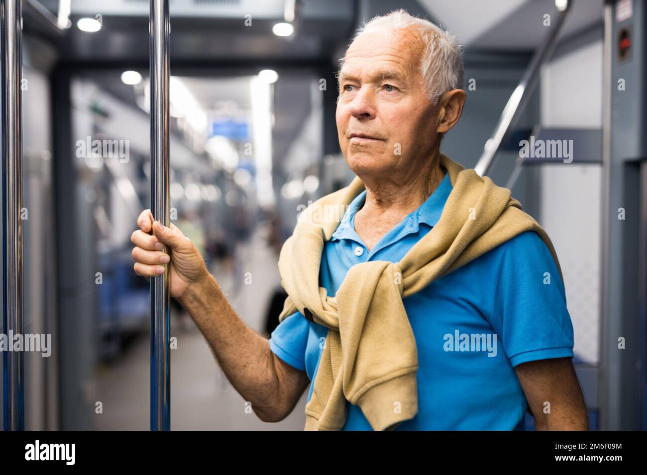 Riding the subway hi-res stock photography and images - Alamy