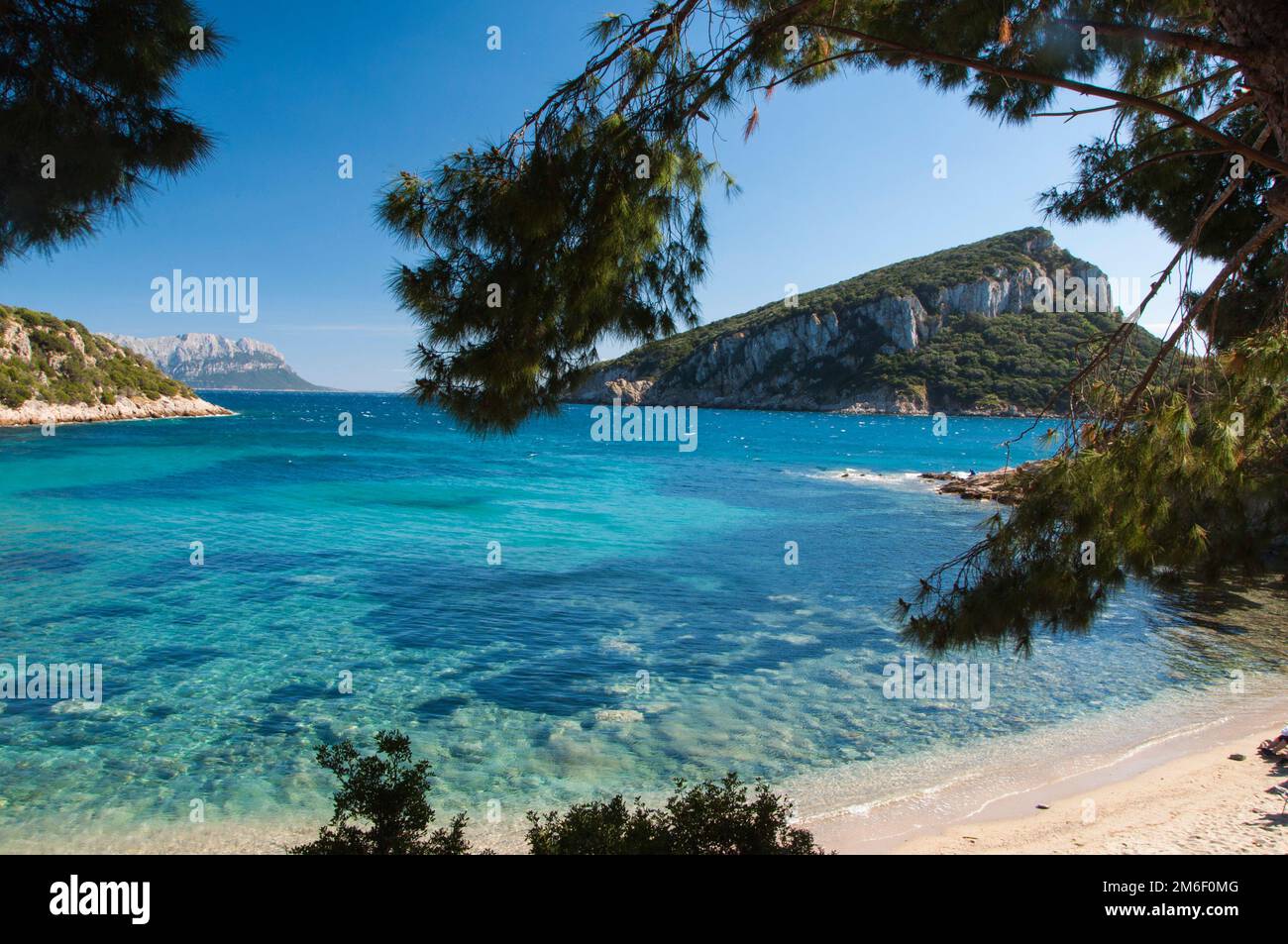 Sardinia CALA MORESCA Stock Photo - Alamy