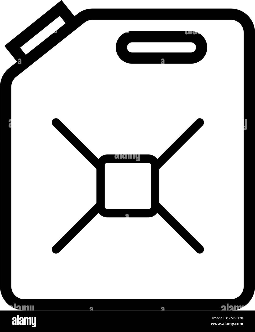 Gasoline canister icon. Refueling tank. Editable vector Stock Vector ...