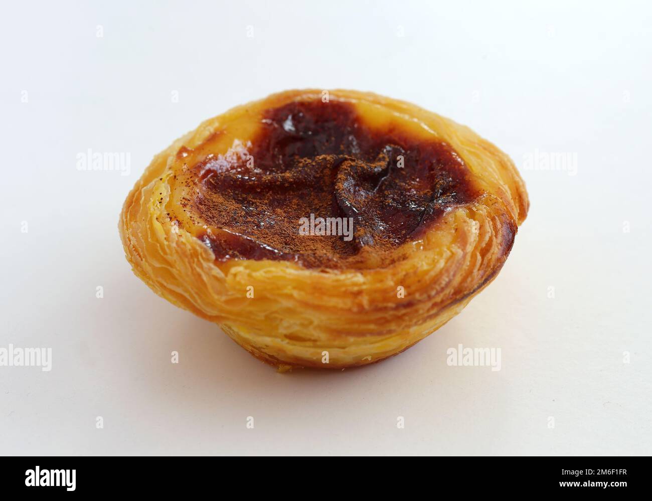 Portugal, Belem, Lisbon. Typical Portuguese custard tart - Pastel de ...