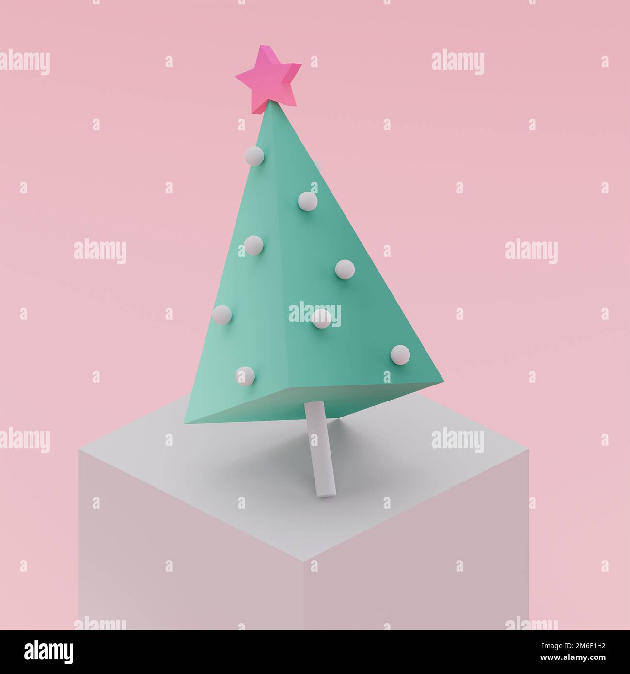 Trendy 3D illustration Stock Photo - Alamy