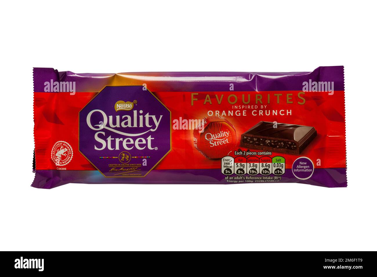 Bar of Quality Street Favourites inspired by the Orange Crunch ...