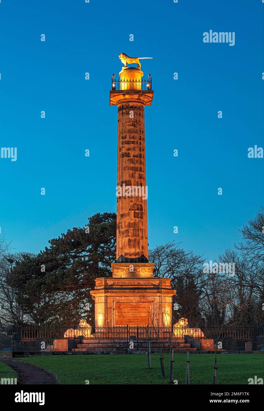 Alnwick tenantry column hi-res stock photography and images - Alamy