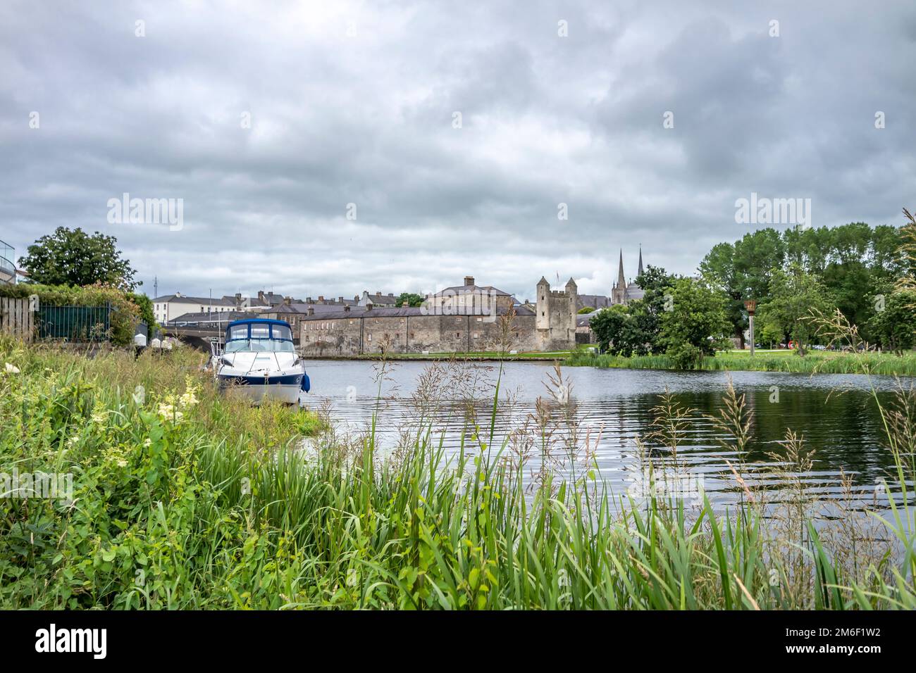 Enniskillen Castle at Lough Erne in County Fermanagh, Northern Ireland ...