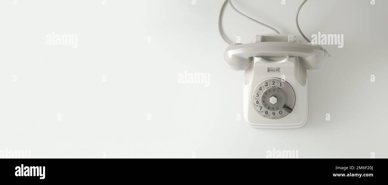 Vintage dial telephone hi-res stock photography and images - Alamy