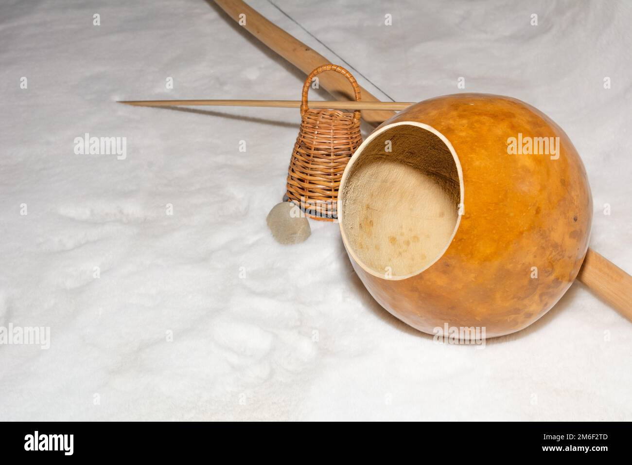 Berimbau - traditional music instrument used in capoeira Stock Photo ...