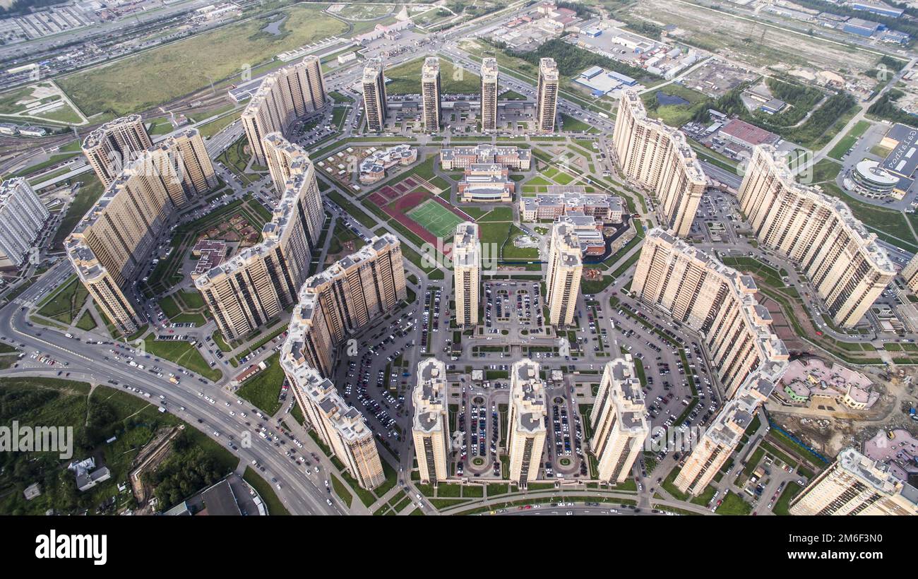 High rise building residential area residential buildings hi-res stock ...