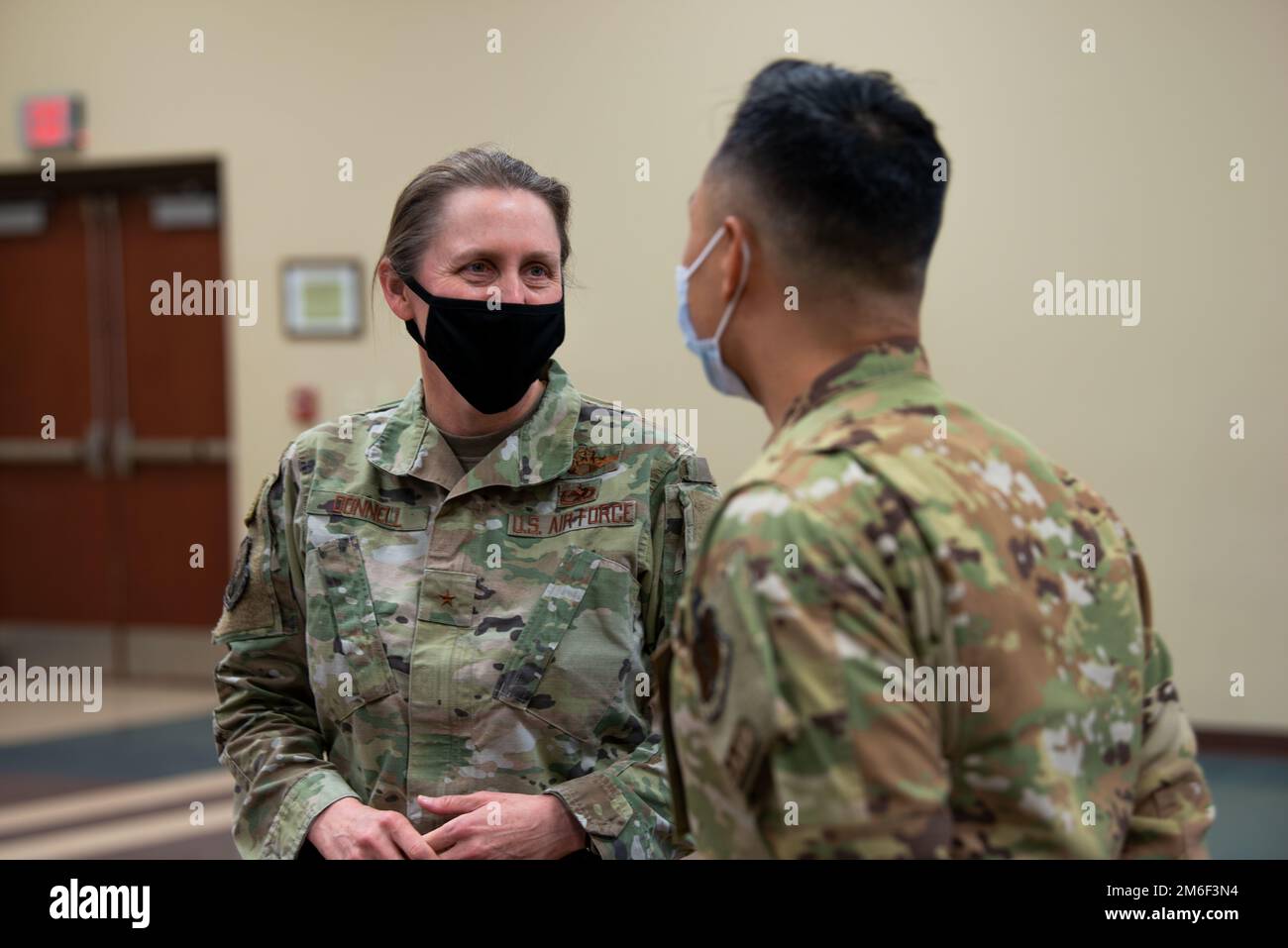 Brig. Gen. Denise M. Donnell, commander of the New York Air National ...