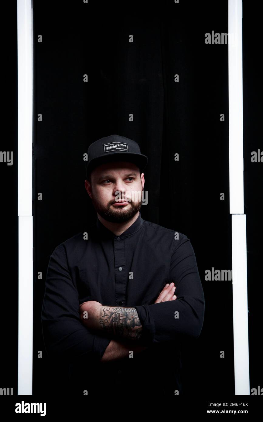 Ben Thatcher from Royal Blood, O2 Guildhall, Southampton Stock Photo ...