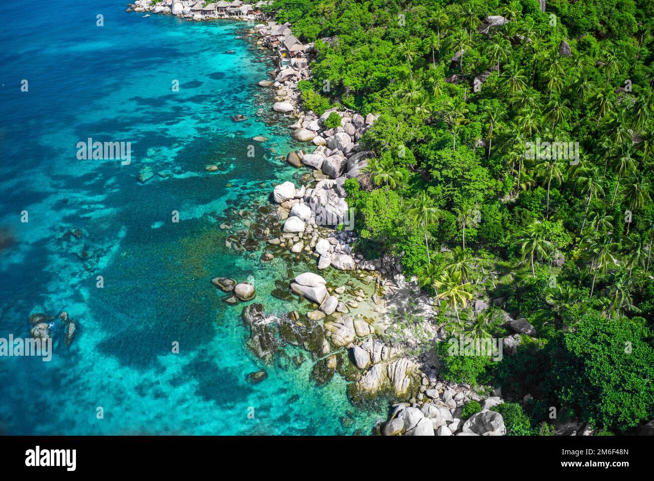 Forest at sea aerial hi-res stock photography and images - Alamy