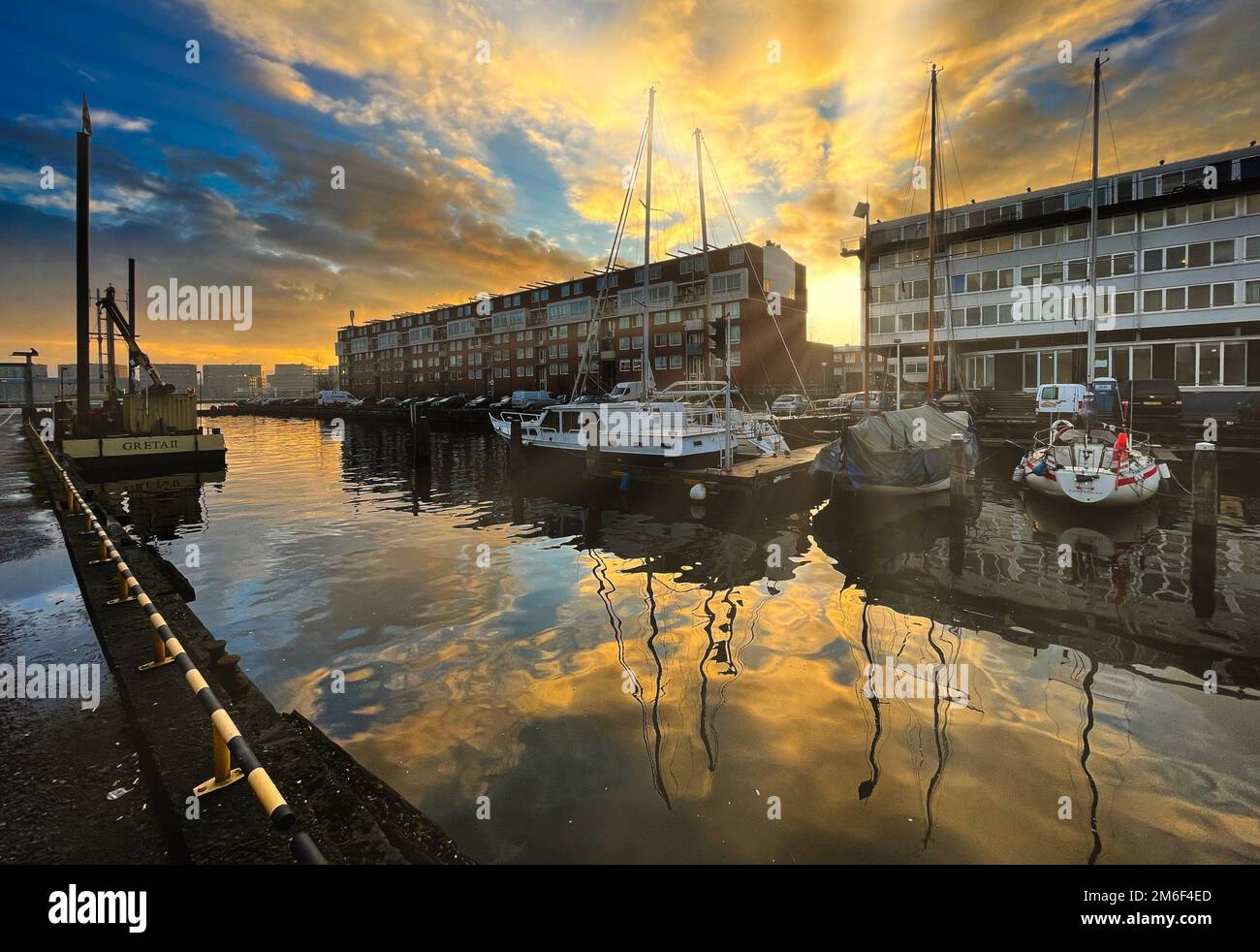 Empty streets in amsterdam during lockdown second wave covid measures ...