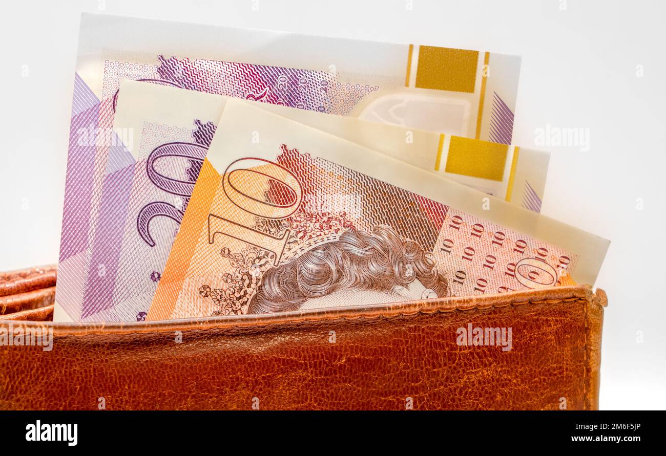 Wallet pounds cards hi-res stock photography and images - Alamy