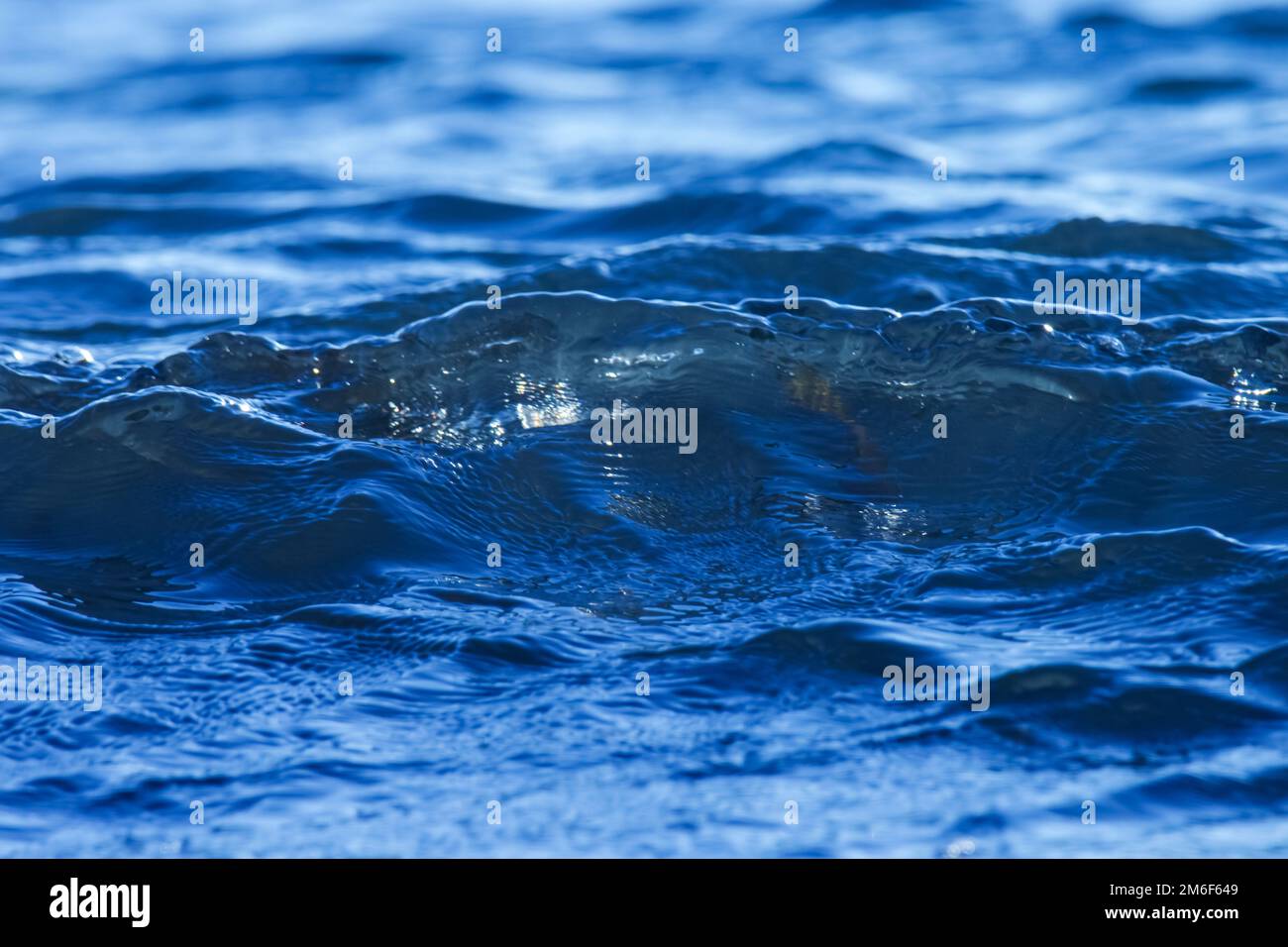 Dark blue ocean wave Stock Photo - Alamy