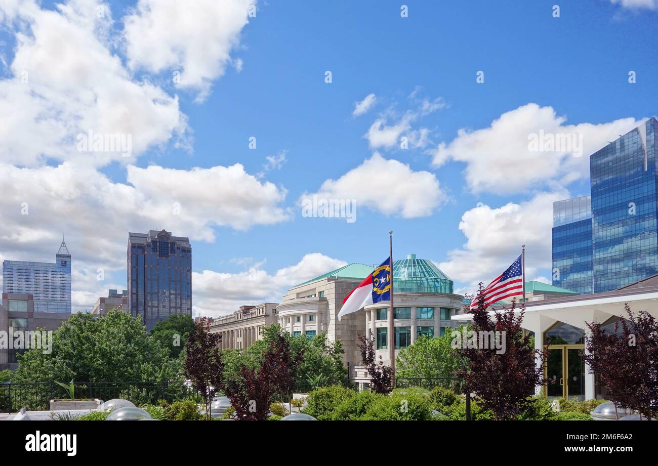 Downtown Raleigh NC Stock Photo - Alamy