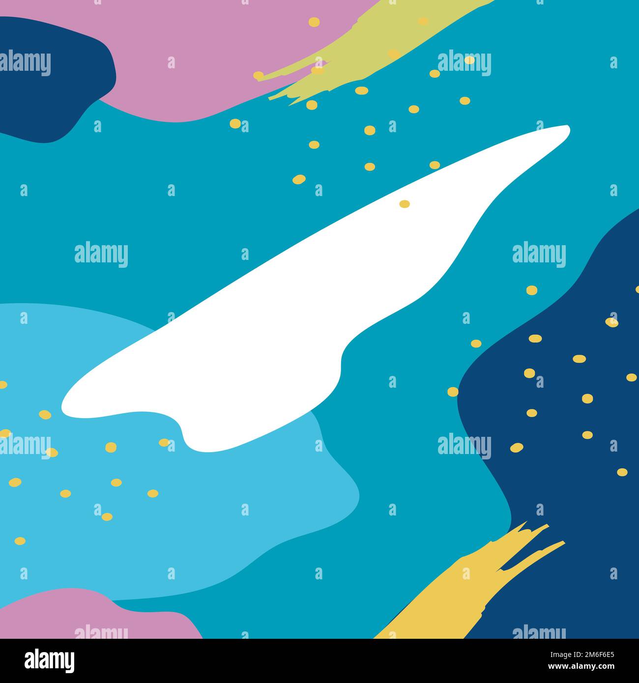 Colorful tropical memphis background Stock Vector Images - Alamy