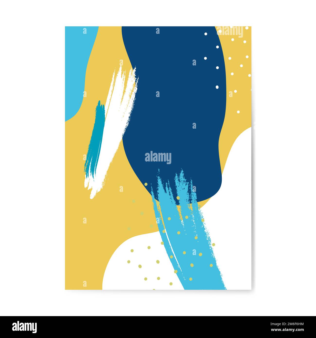 Colorful Memphis style poster vector Stock Vector Image & Art - Alamy