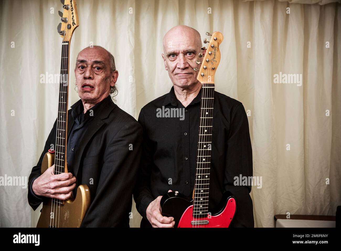 Wilko Johnson and Norman Watt-Roy at Rock Against Cancer festival ...
