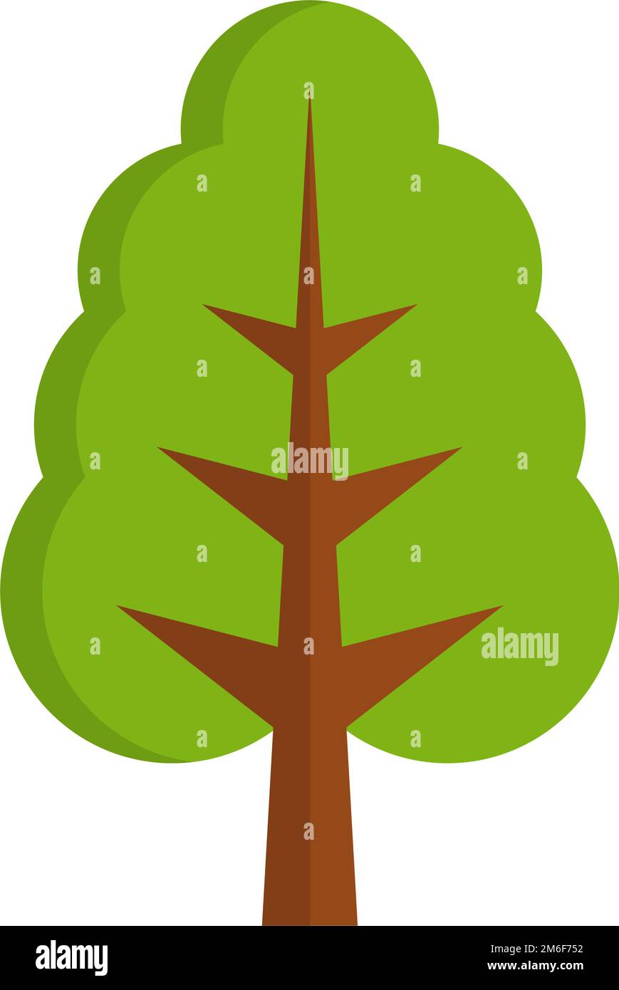 Natural tree park Stock Vector Images - Alamy