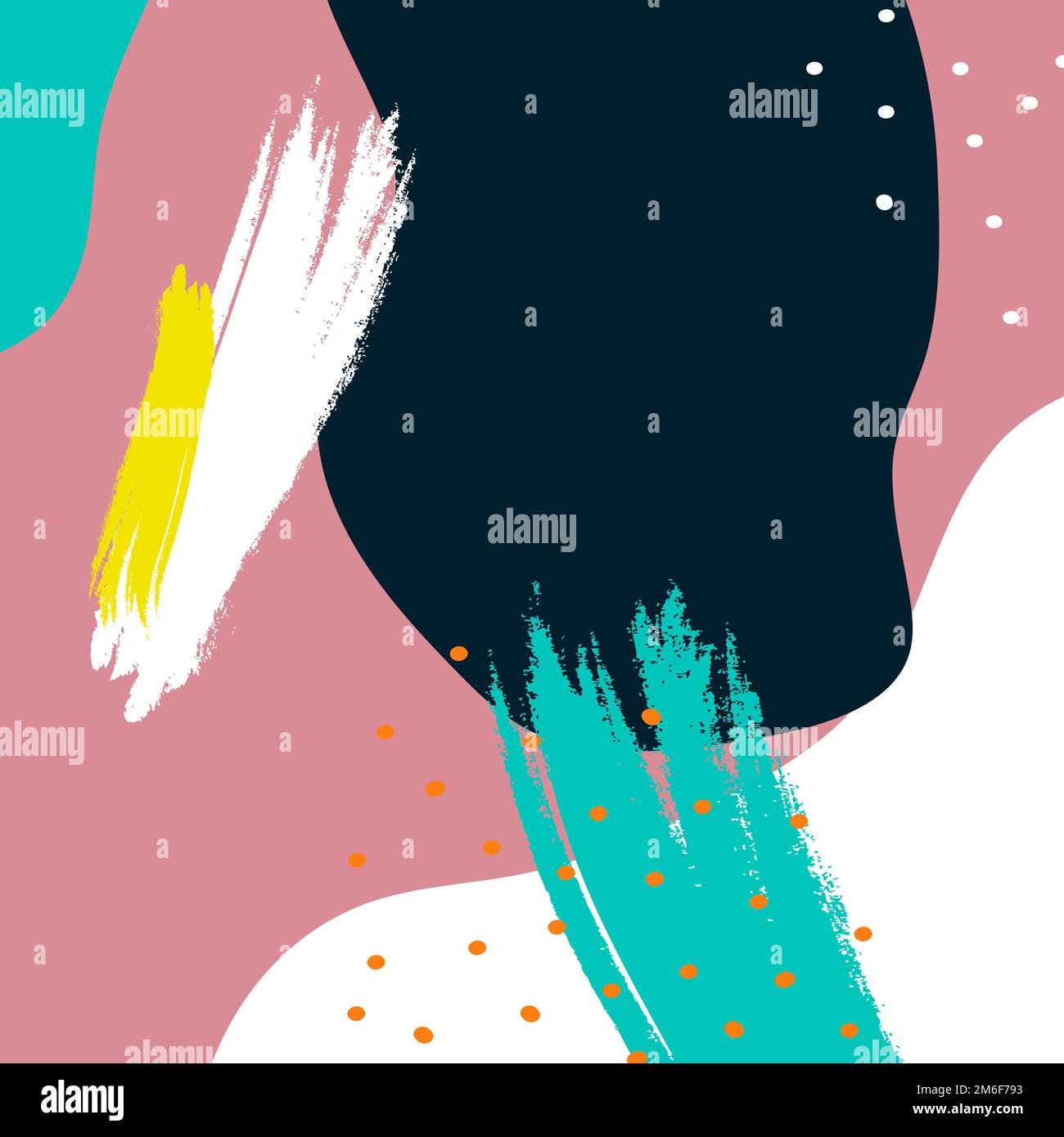 Colorful Memphis design background vector Stock Vector Image & Art - Alamy