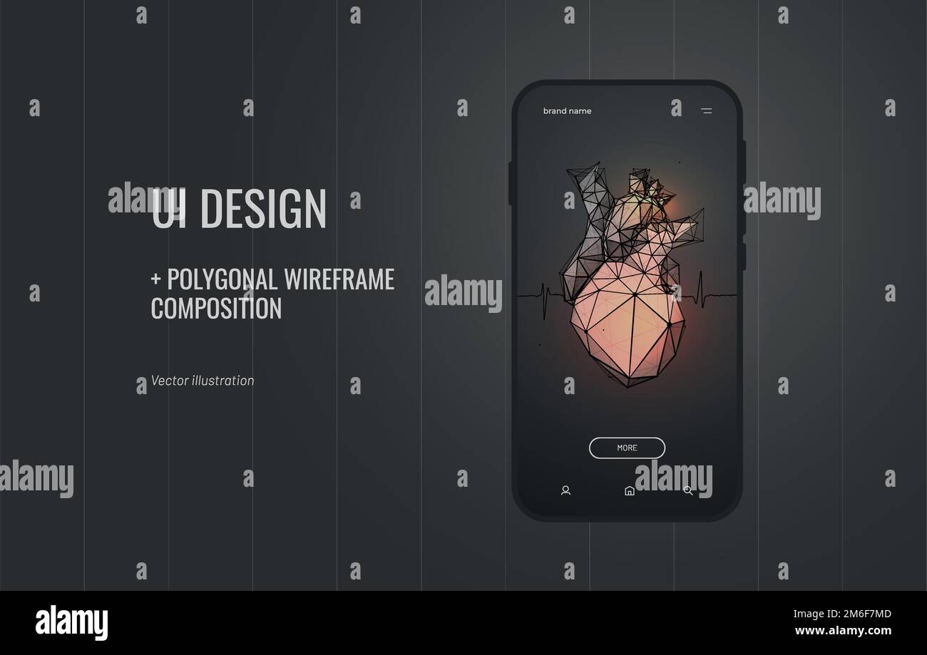 Arrhythmia vector vectors hi-res stock photography and images - Alamy