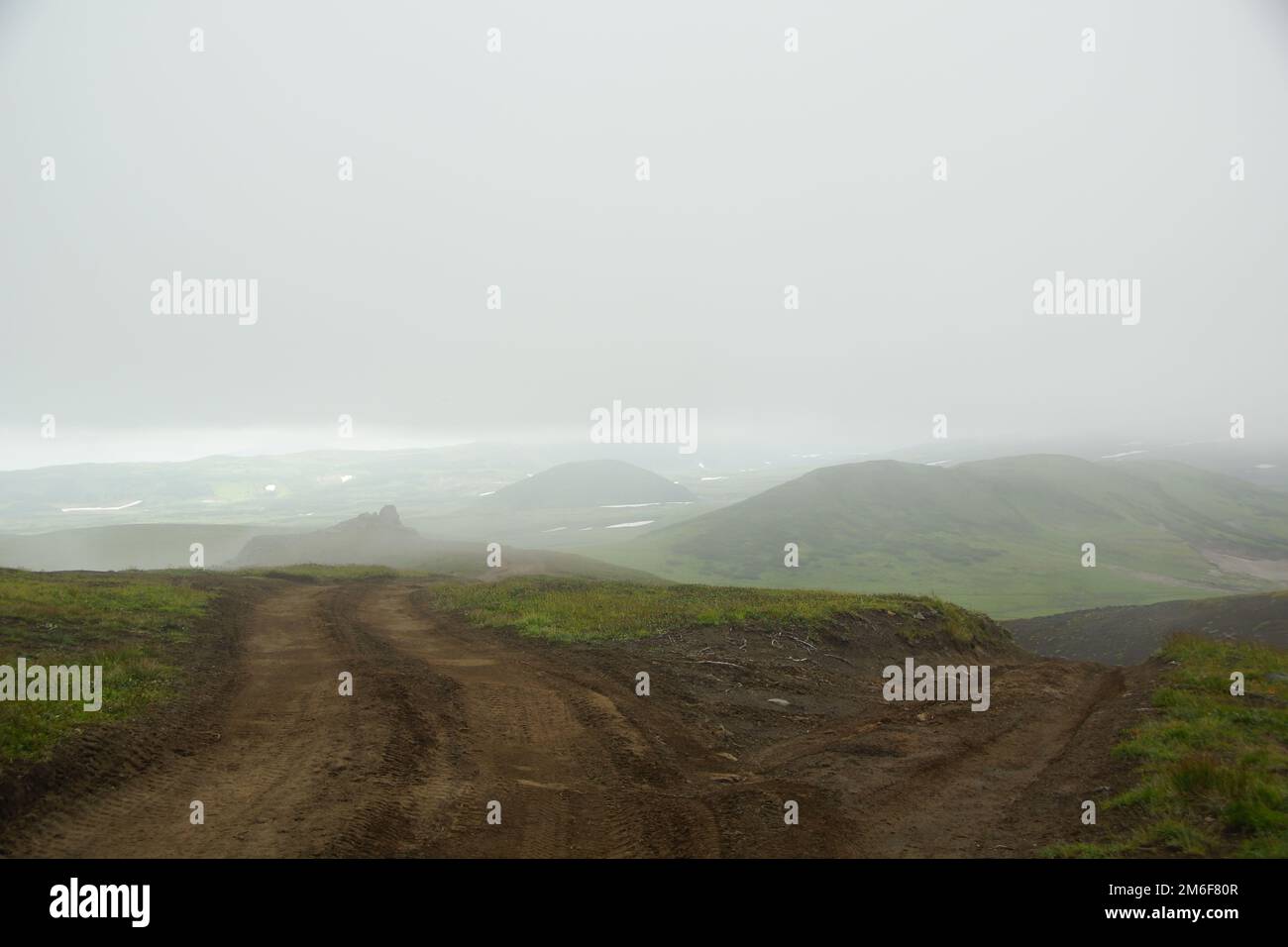 Road mutnovsky volcano hi-res stock photography and images - Alamy