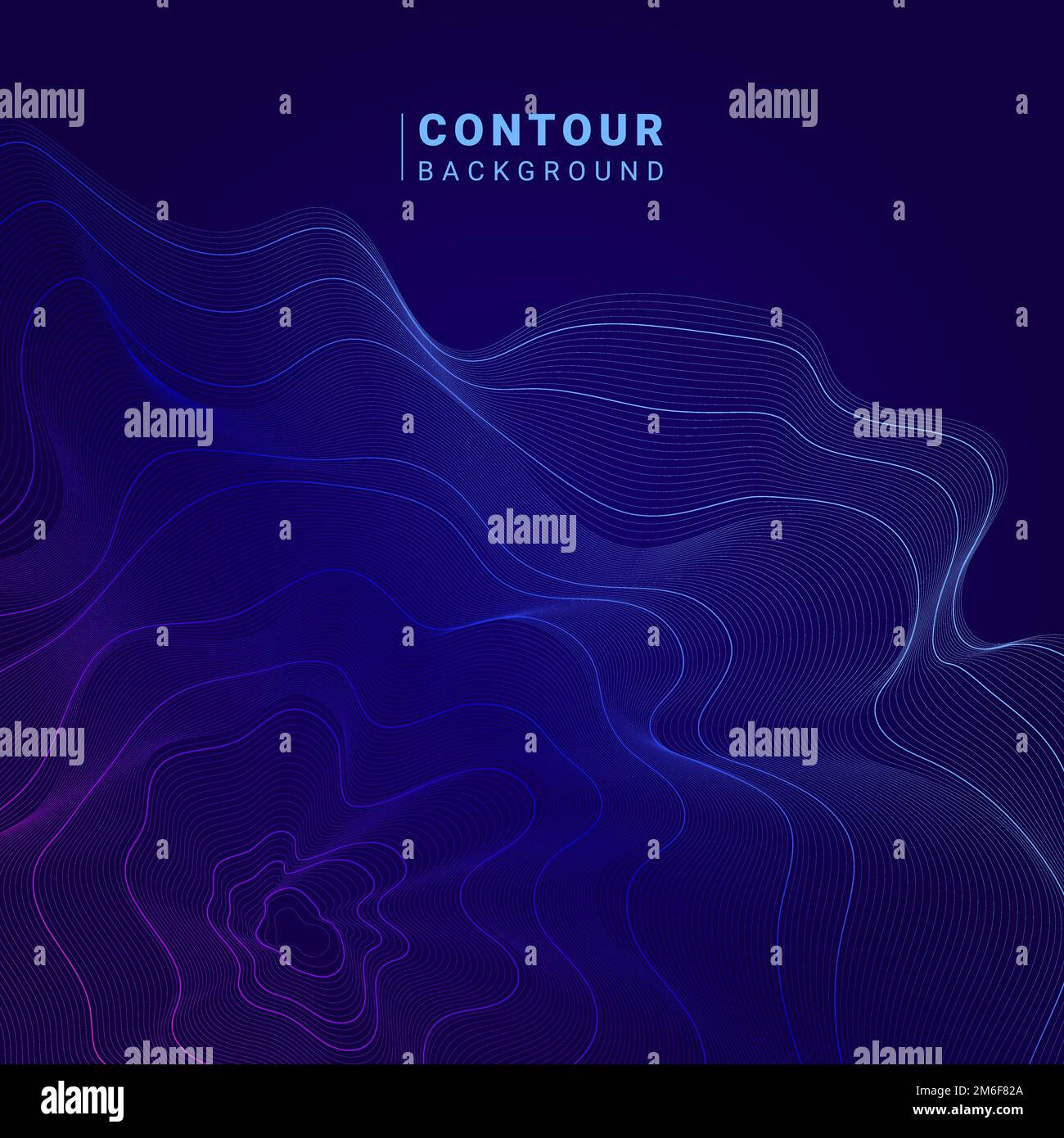 Blue and pink abstract map contour lines background Stock Vector Image ...