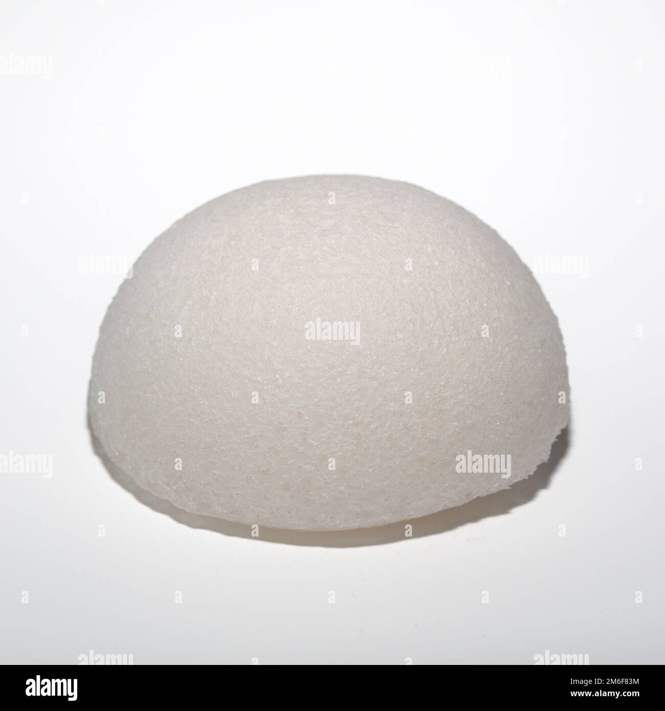 A half-circle styrofoam isolate on a white background Stock Photo - Alamy