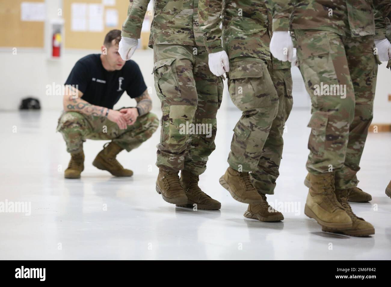 Funeral honors training hi-res stock photography and images - Alamy