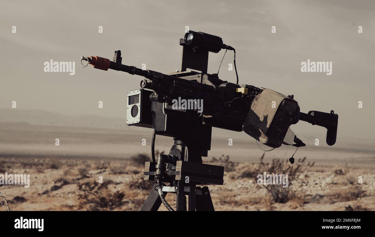 An automated turret controlled by Tactical Training and Exercise ...