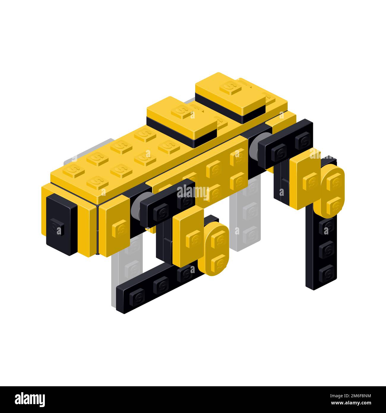 Children play robot dog robotics hi-res stock photography and images ...