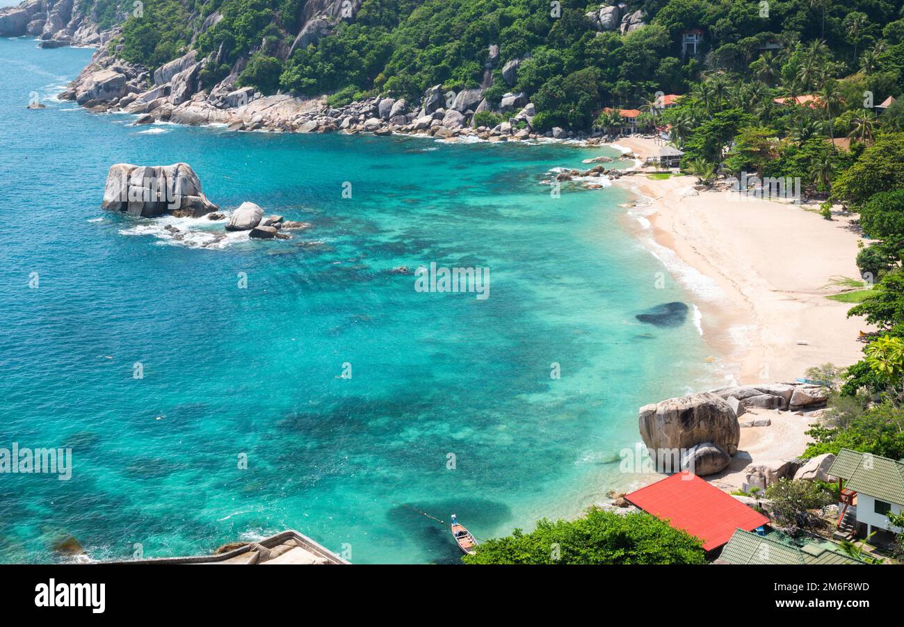 Aerial scenery beautiful tourist beach hi-res stock photography and ...
