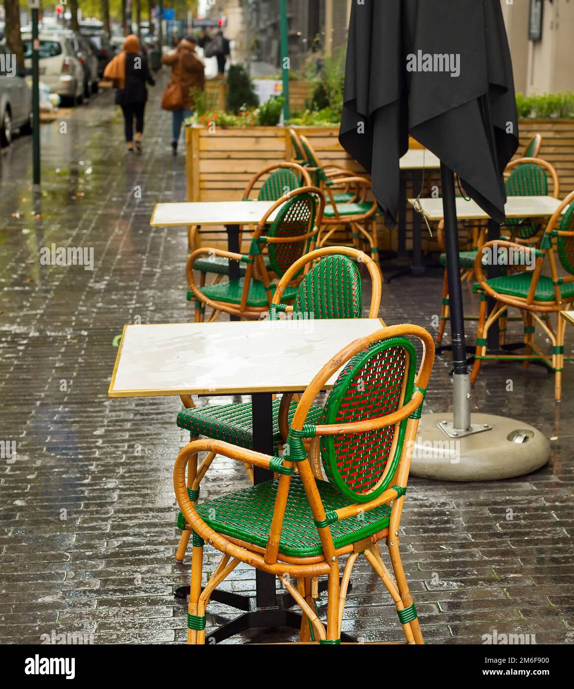 Colorfull pedestrian street hi-res stock photography and images - Alamy