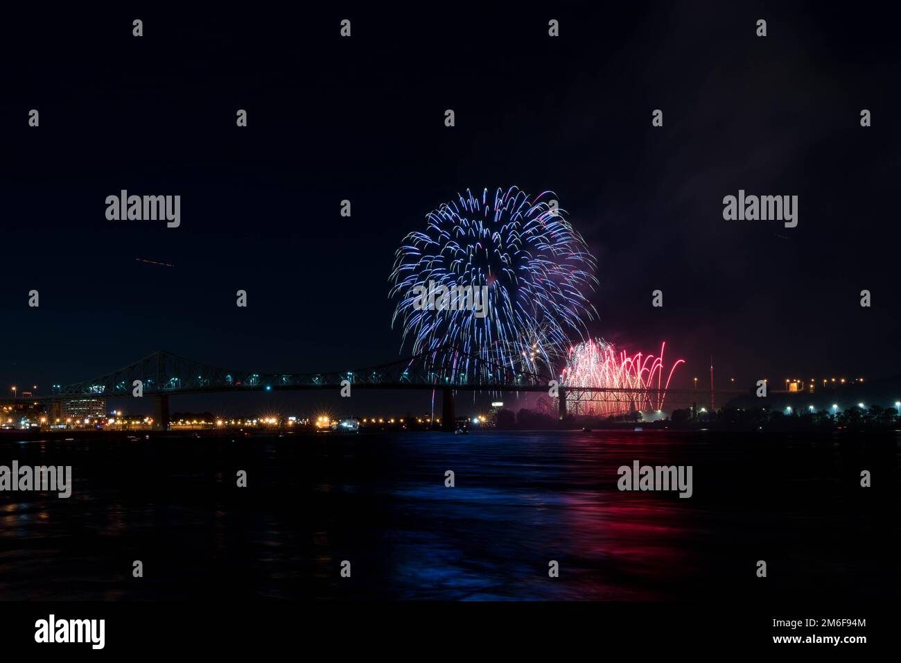 Beautiful firework on night sky hi-res stock photography and images - Alamy