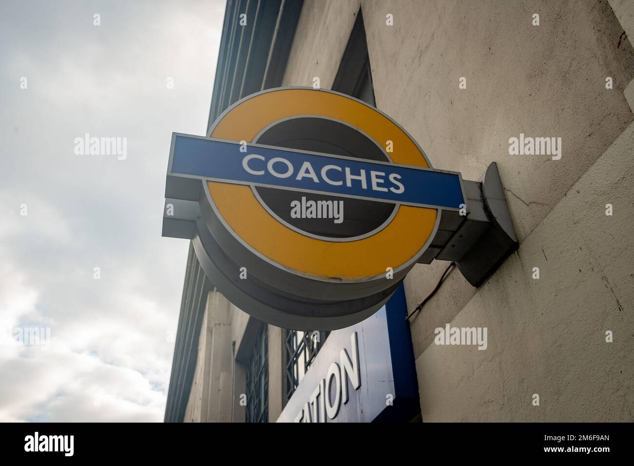 Victoria green line coach station hi-res stock photography and images - Alamy